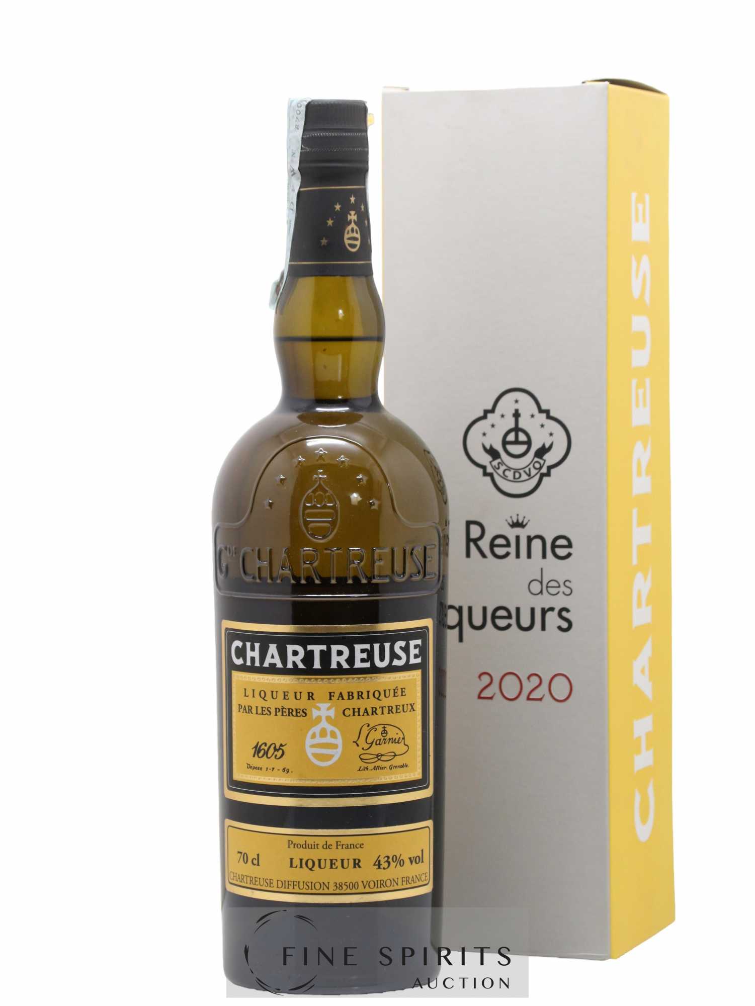 Acheter Chartreuse Of. Jaune - Reine des Liqueurs Mise 2020 - 1350 ...