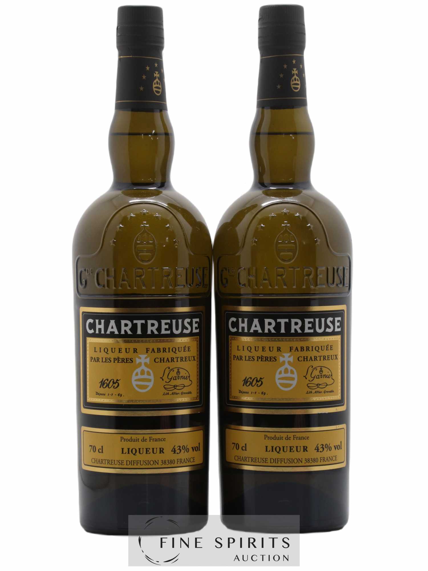 Acheter Chartreuse Of. Jaune - Reine des Liqueurs Mise 2021 - 1700 ...