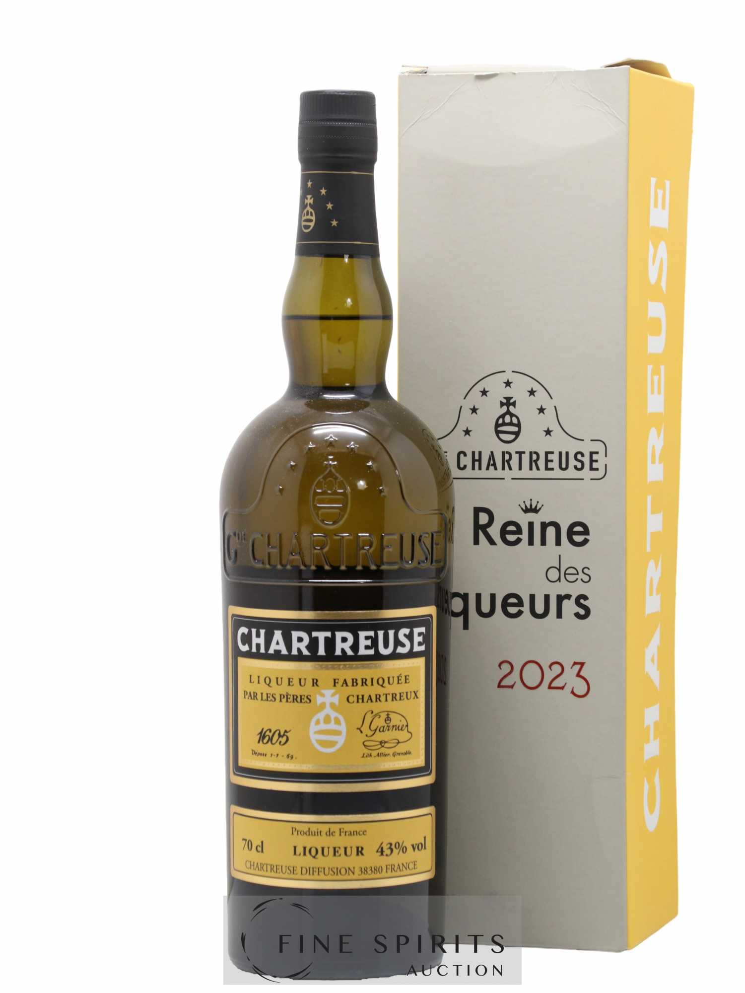 Buy Chartreuse Of. Jaune - Reine des Liqueurs Mise 2023 - 1700 ...