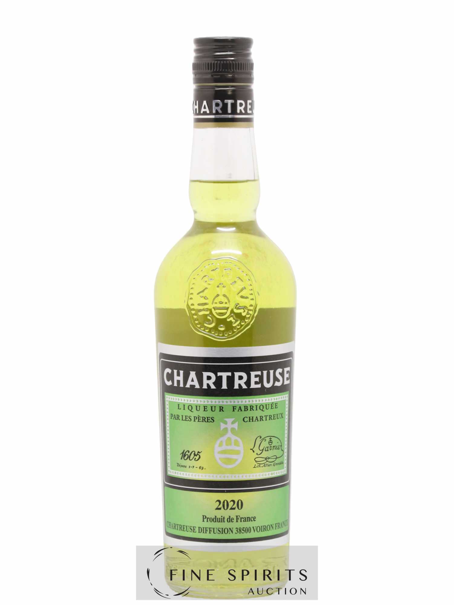 Acheter Chartreuse Of. Fous de Chartreuse Mise 2020 (50cl.) (lot: 346)