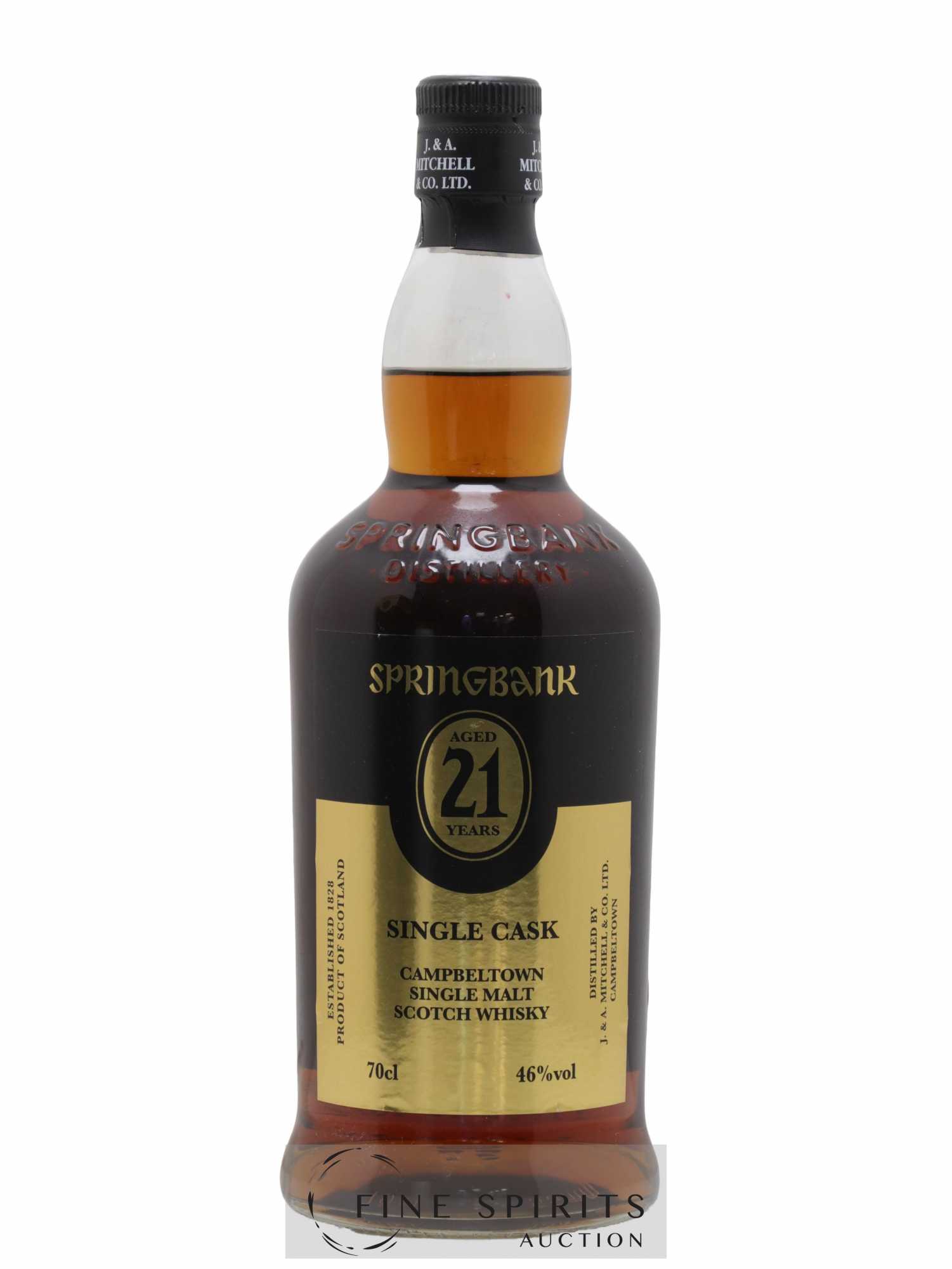 Acheter Springbank 21 years 1996 Of. Single Cask One of 534 - bottled ...