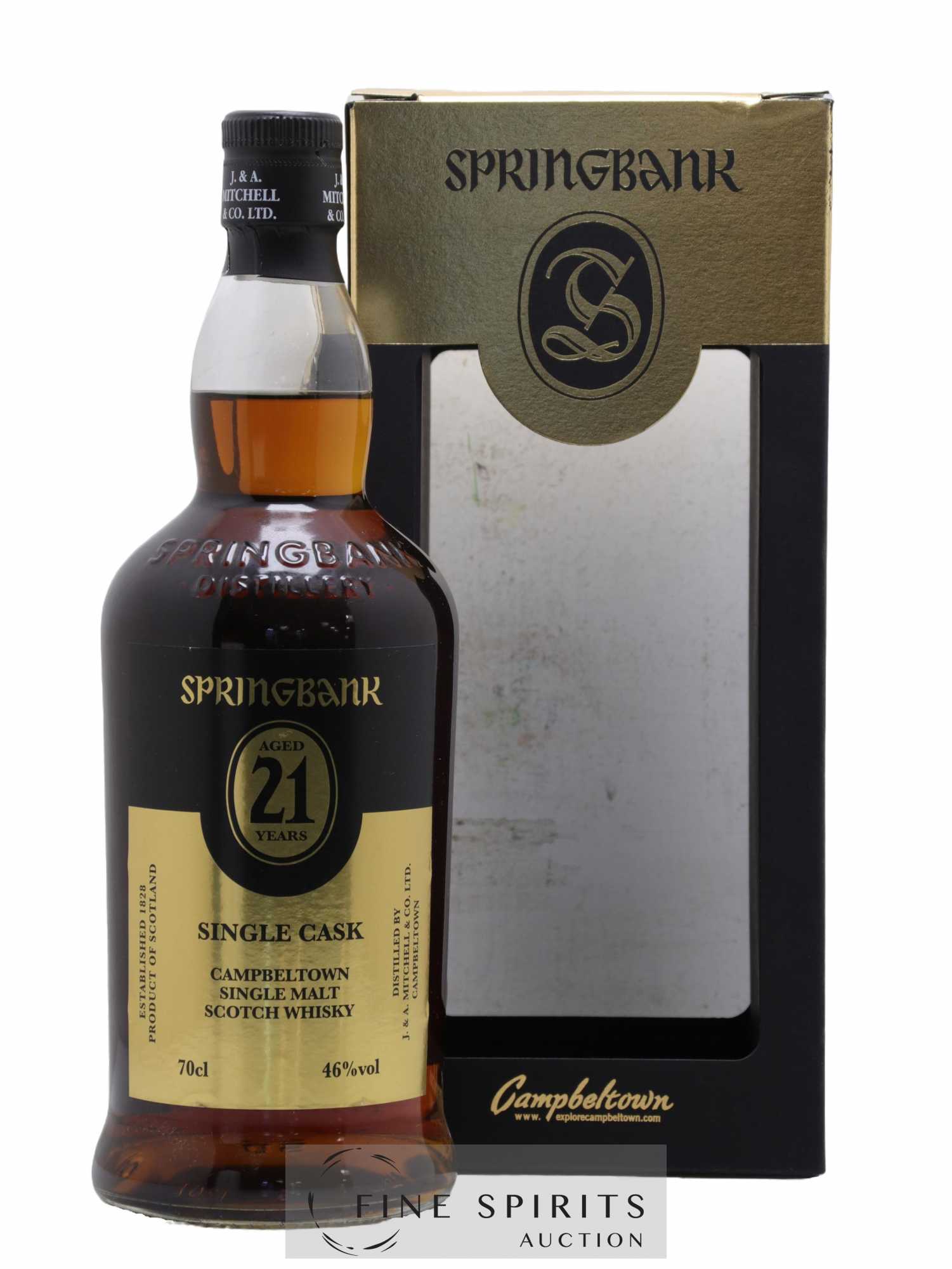Acheter Springbank 21 years 1996 Of. Single Cask One of 534 - bottled ...
