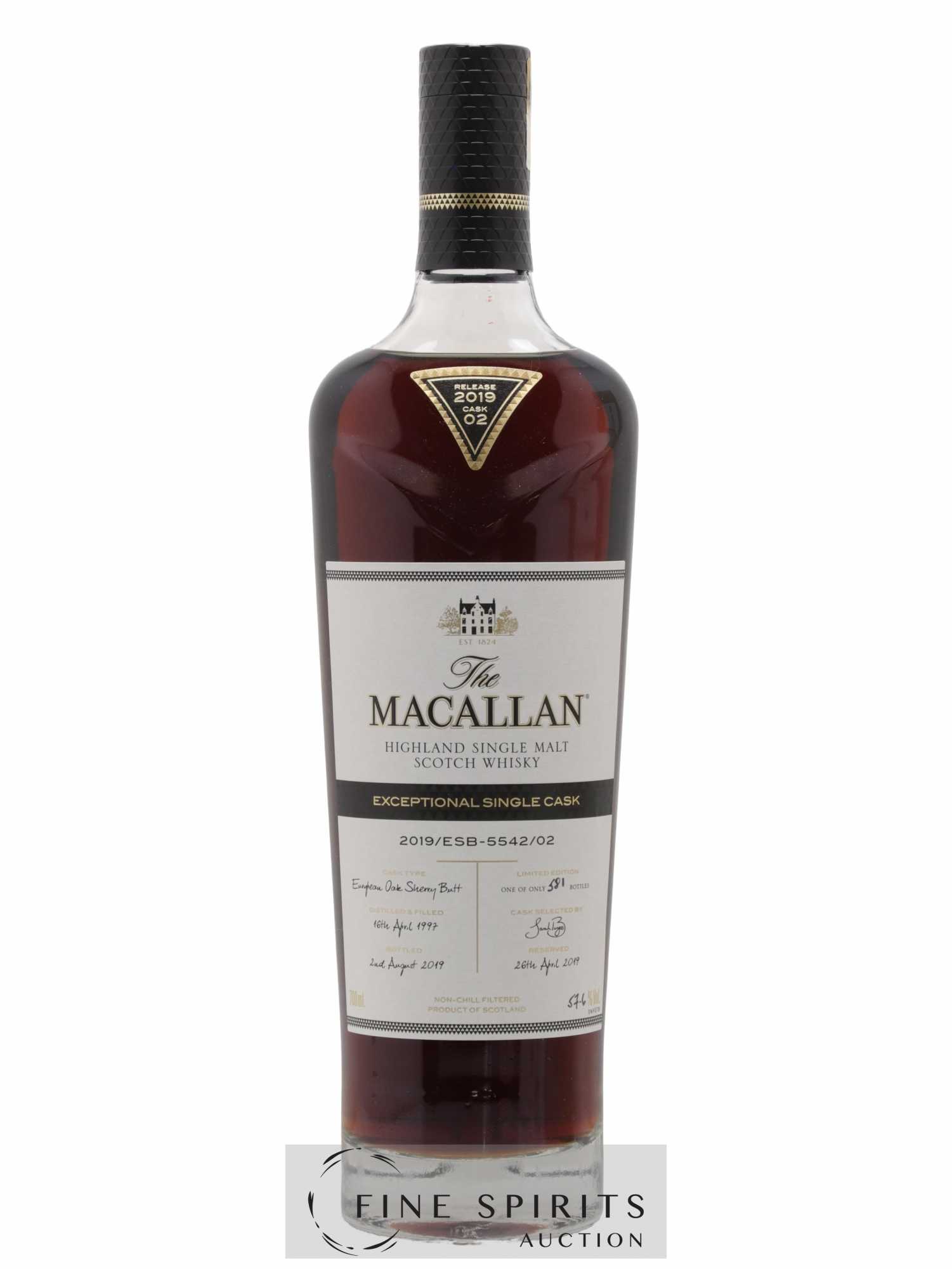 Buy Macallan (The) 1997 Of. Exceptional Single Cask n°2019-ESB-5542-02 ...