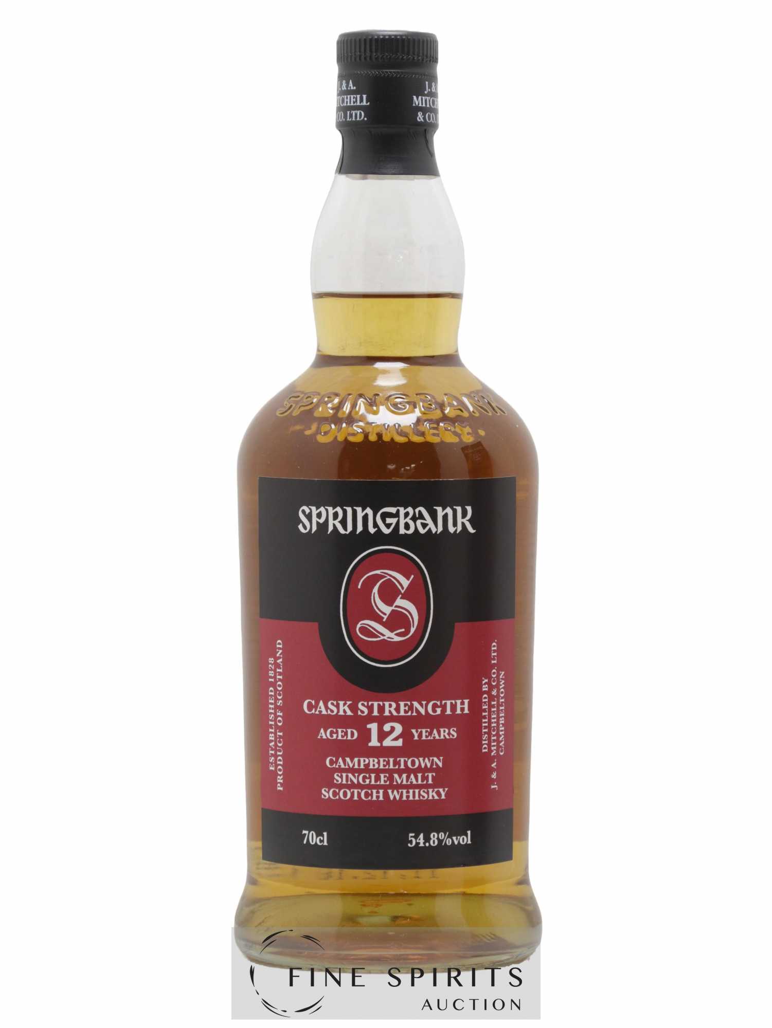 Buy Springbank 12 years Of. Cask Strength (54,8°) (lot: 656)
