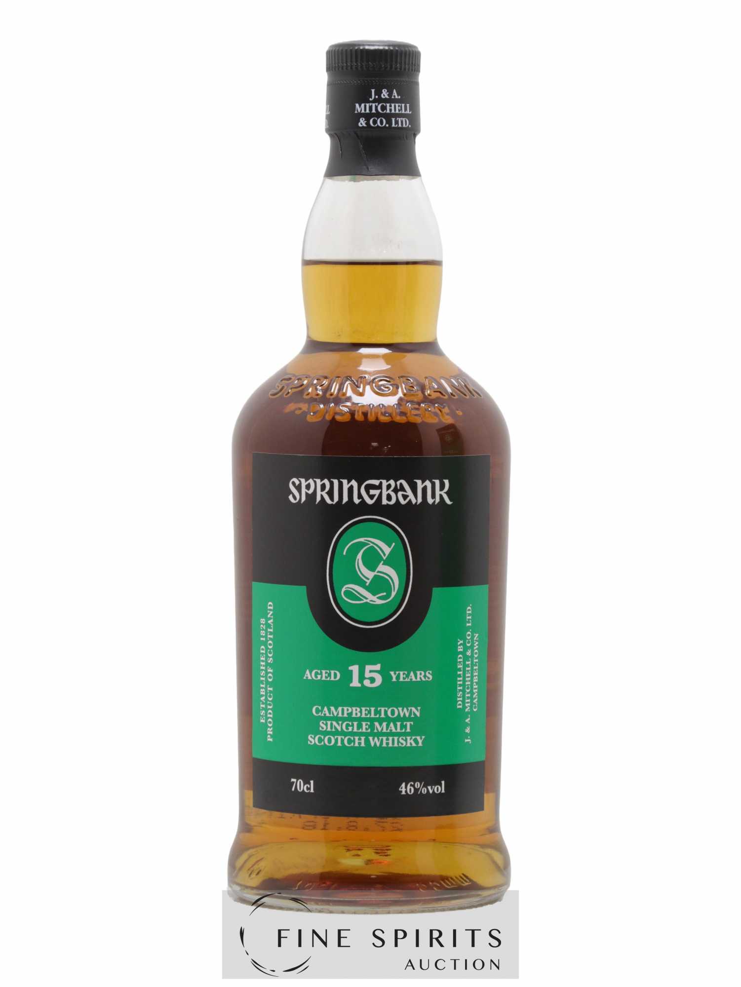 Acheter Springbank 15 years Of. Green Label (lot: 405)