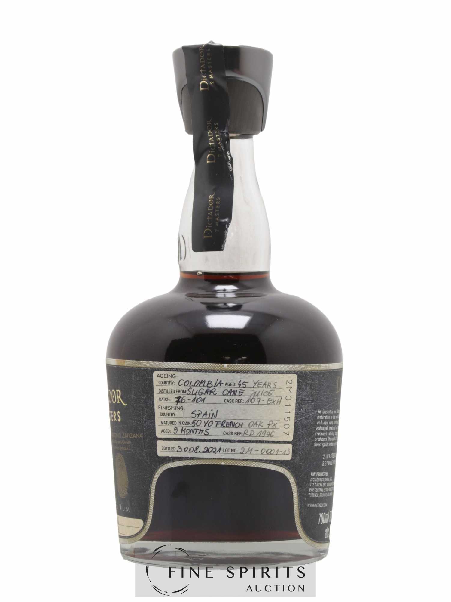 Acheter Dictador 45 years 1976 Of. 2 Masters Ximenez-Spinola Batch 76 ...