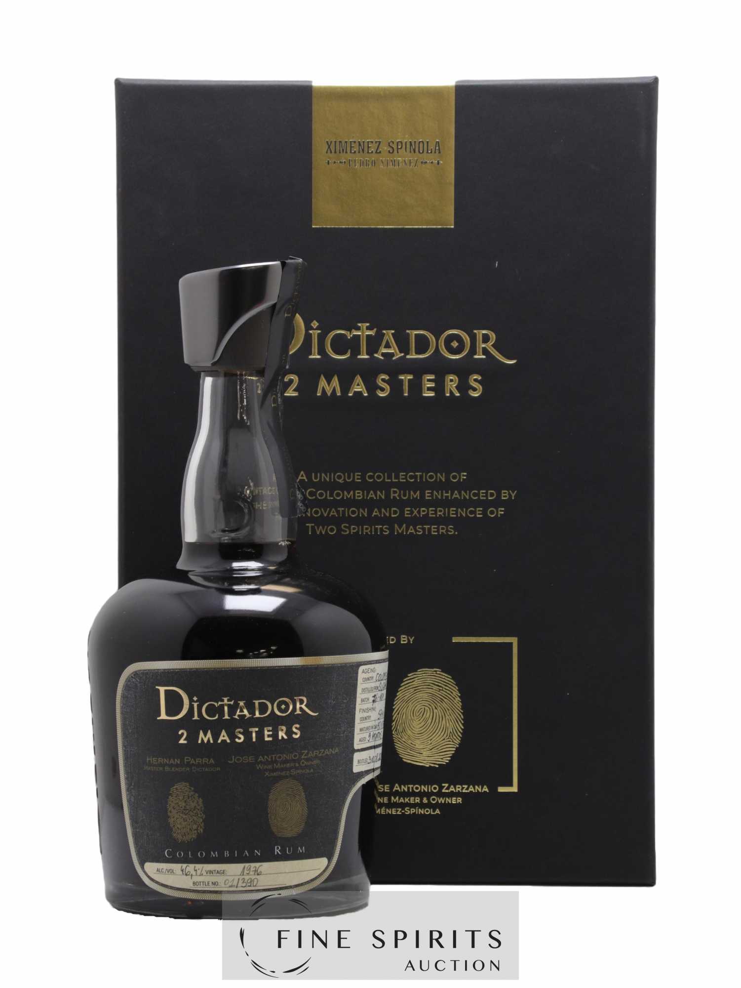 Acheter Dictador 45 years 1976 Of. 2 Masters Ximenez-Spinola Batch 76-101 - One of 390 - bottled ...