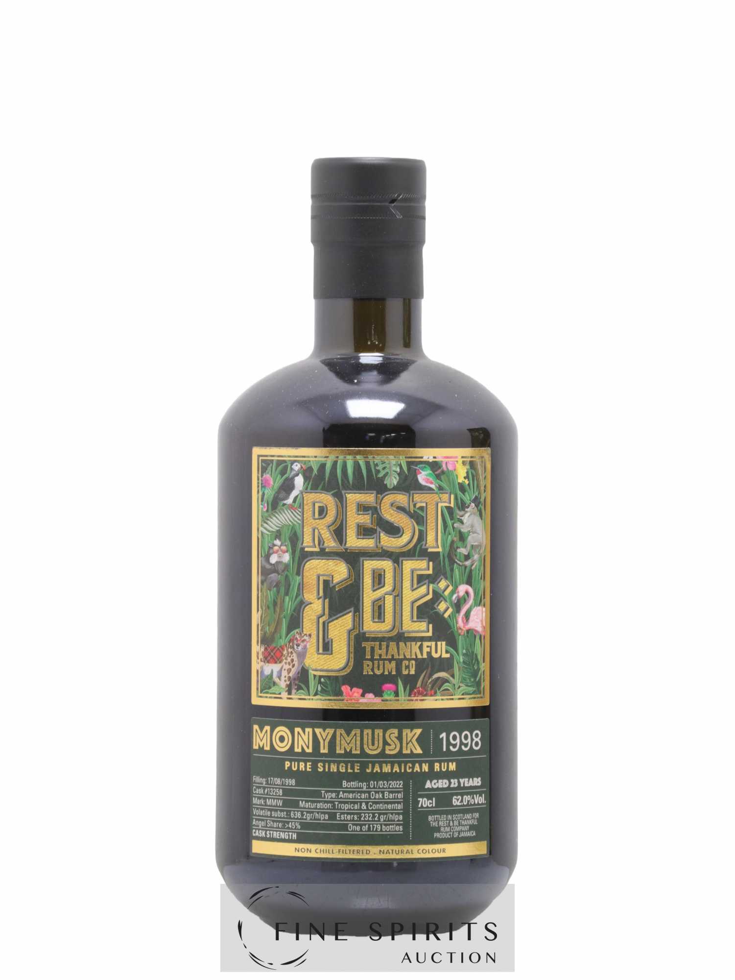 Acheter Monymusk 23 years 1998 Rest & Be Thankful Cask n°13258 - One of ...