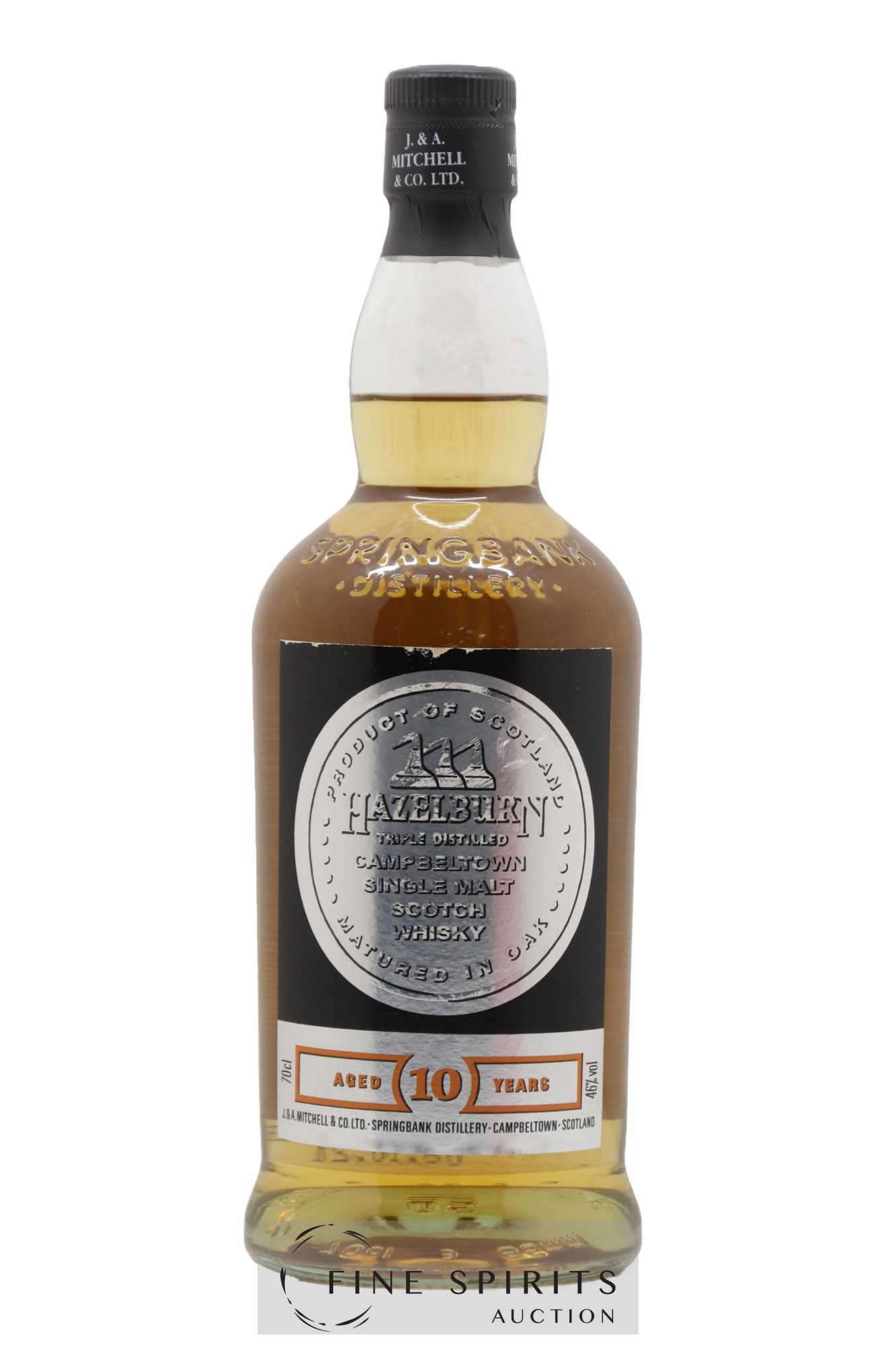 Acheter Hazelburn 10 years Of. Triple Distilled (lot: 760)