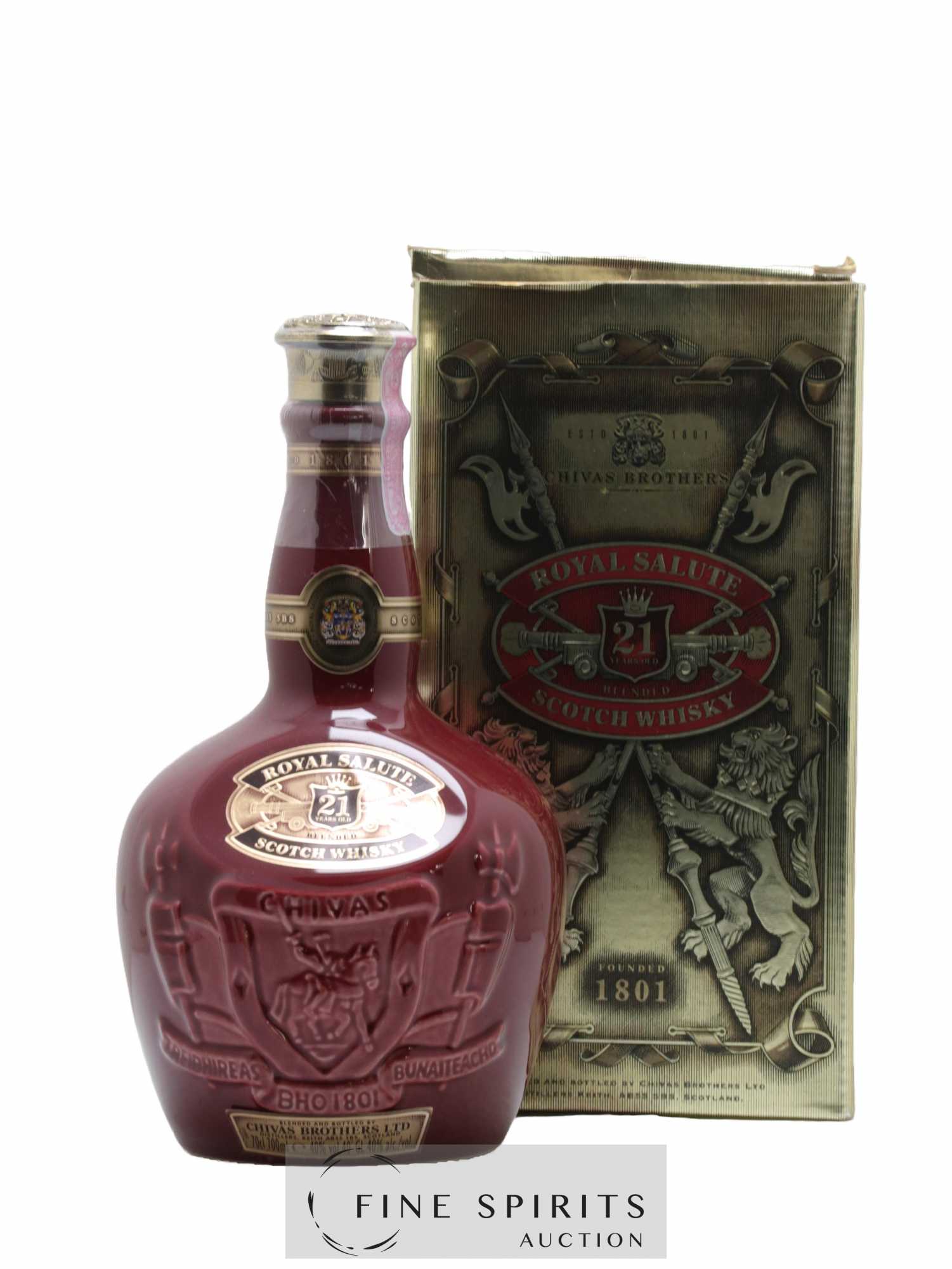 Buy Chivas 21 years Of. The Ruby Flagon Royal Salute (lot: 512)