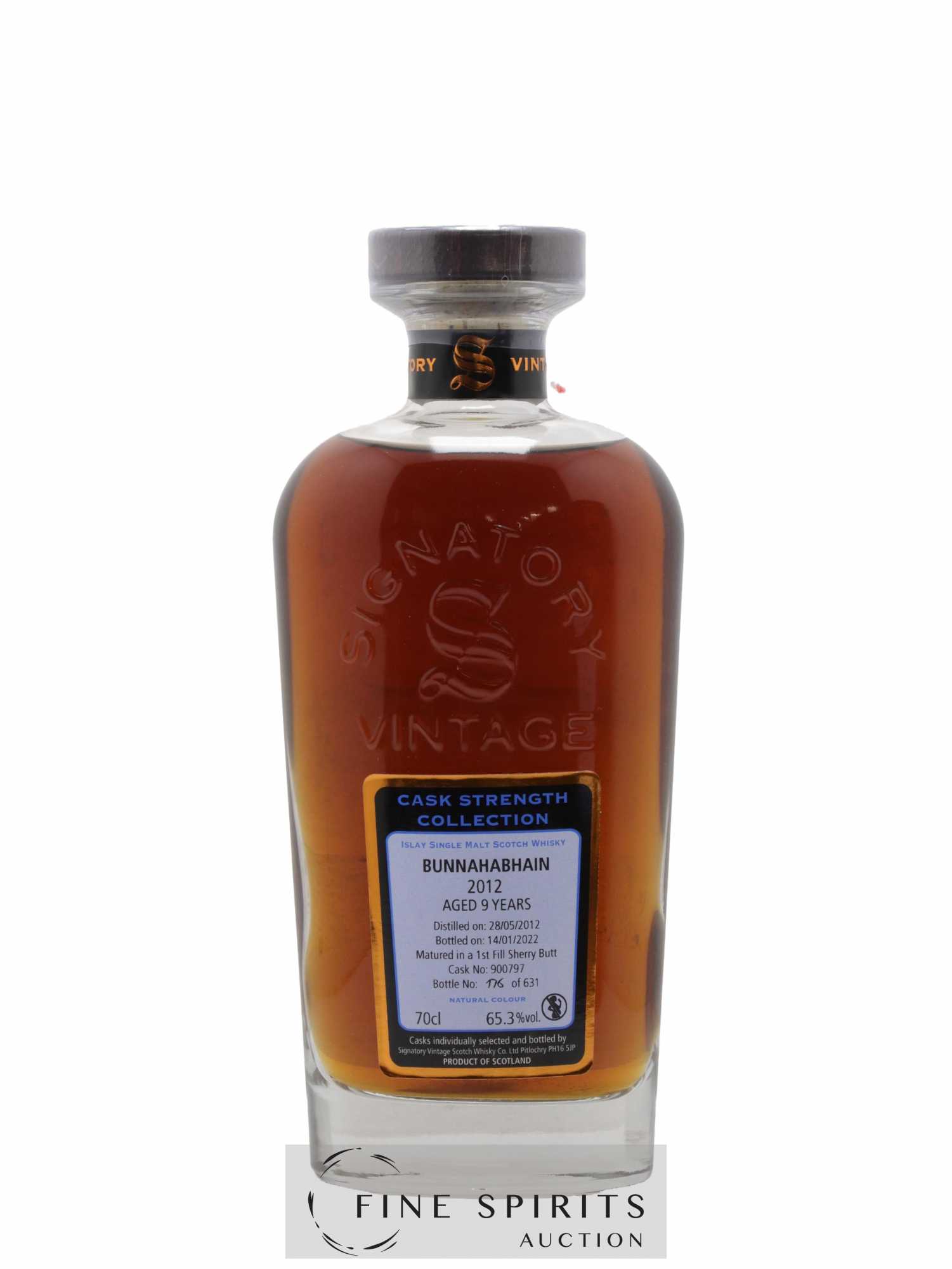Acheter Bunnahabhain 9 years 2012 Signatory Vintage Cask n°900797 - One ...