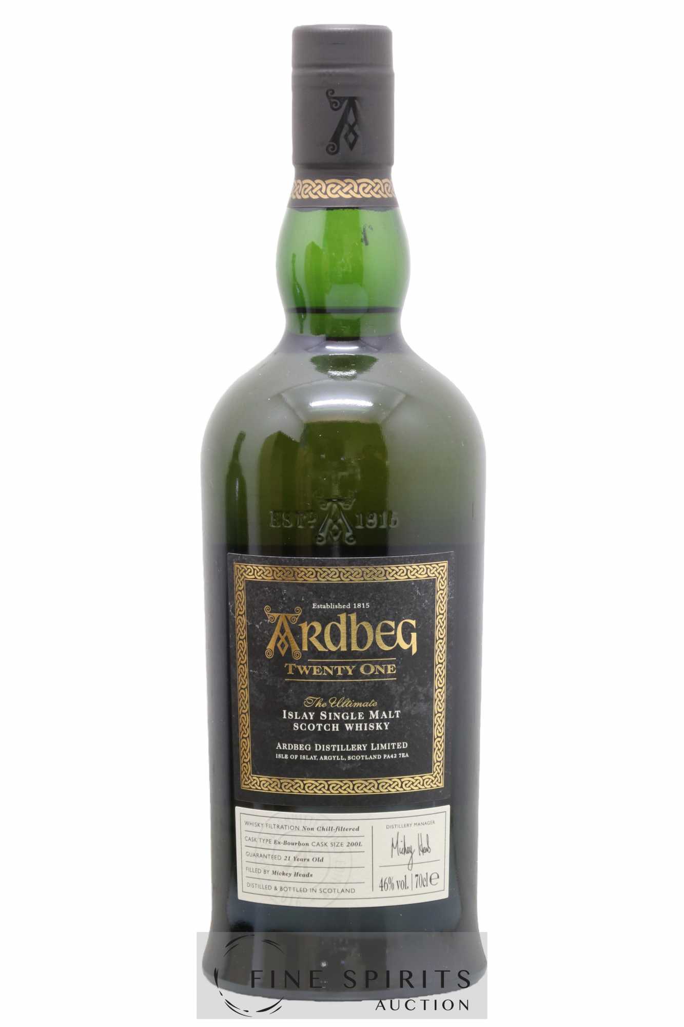 Acheter Ardbeg 21 years Of. Ex-Bourbon Cask Size 200L The Utimate (lot ...