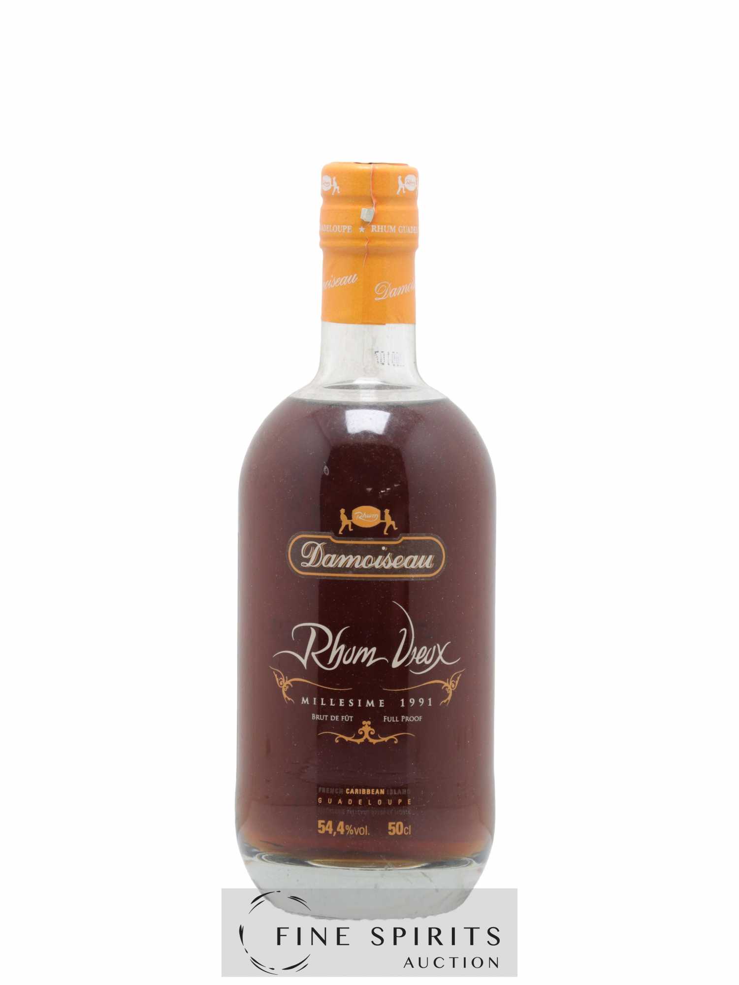 Acheter Damoiseau 1991 Of. Full Proof bottled 2010 (lot: 2631)