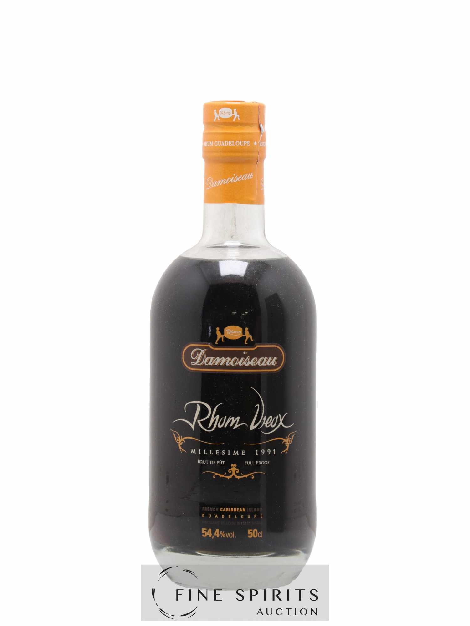 Acheter Damoiseau 1991 Of. Full Proof bottled 2010 (lot: 2430)