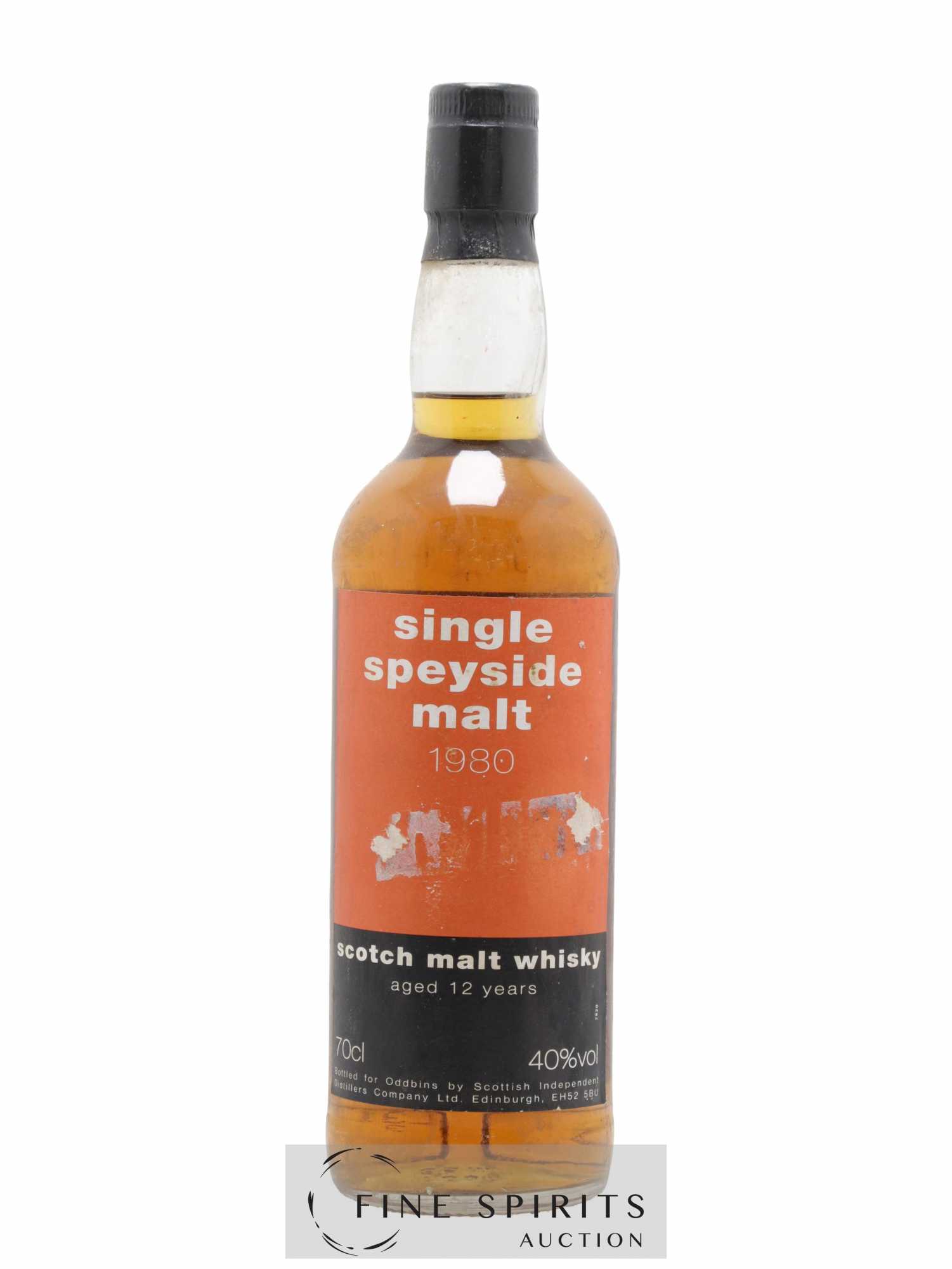 Acheter Whisky Single speyside 1980 12 (lot: 630)