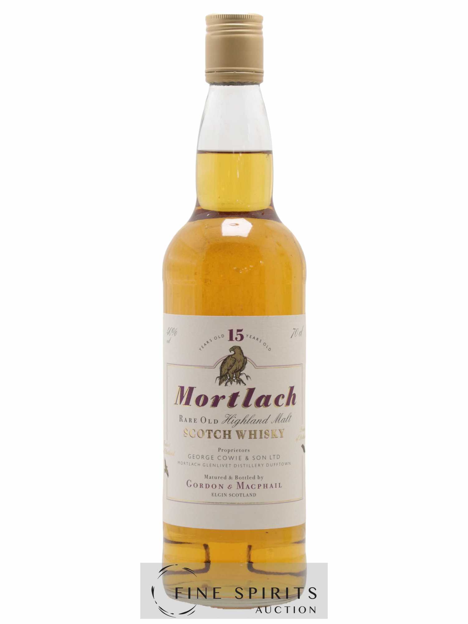 Acheter Mortlach 15 years Gordon & MacPhail Rare Old (lot: 1505)